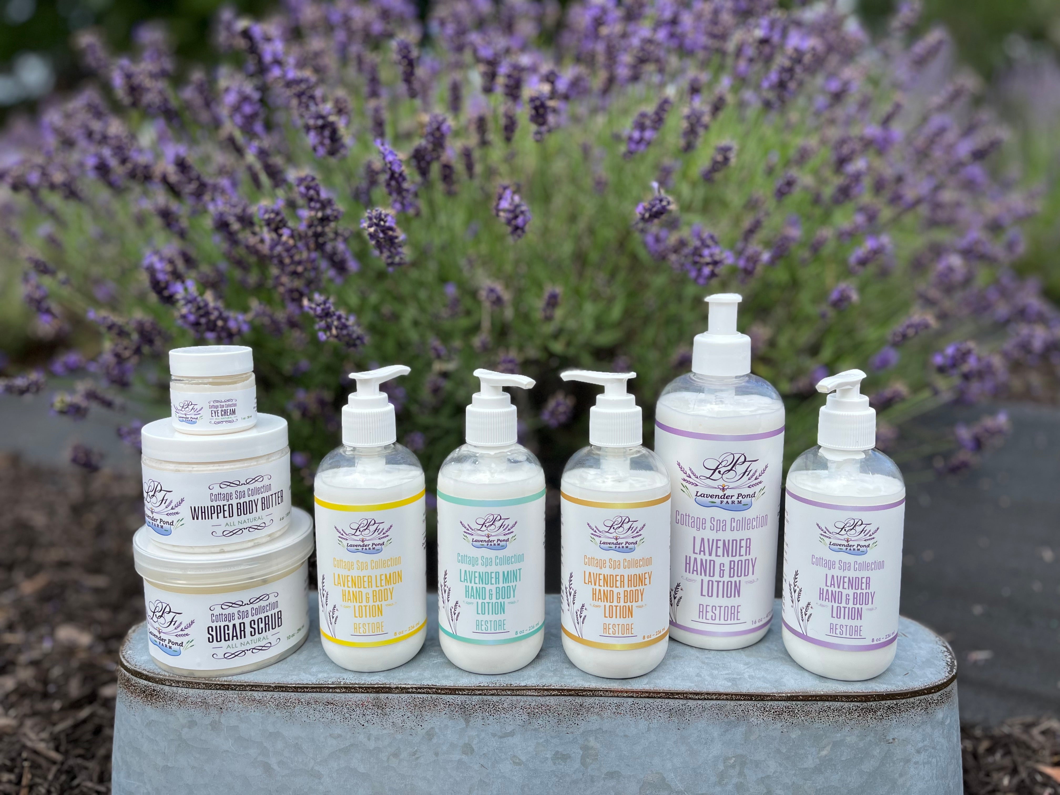 Cottage Spa Collection – Lavender Pond Farm