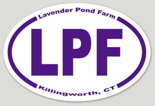 LPF Euro Sticker – Lavender Pond Farm